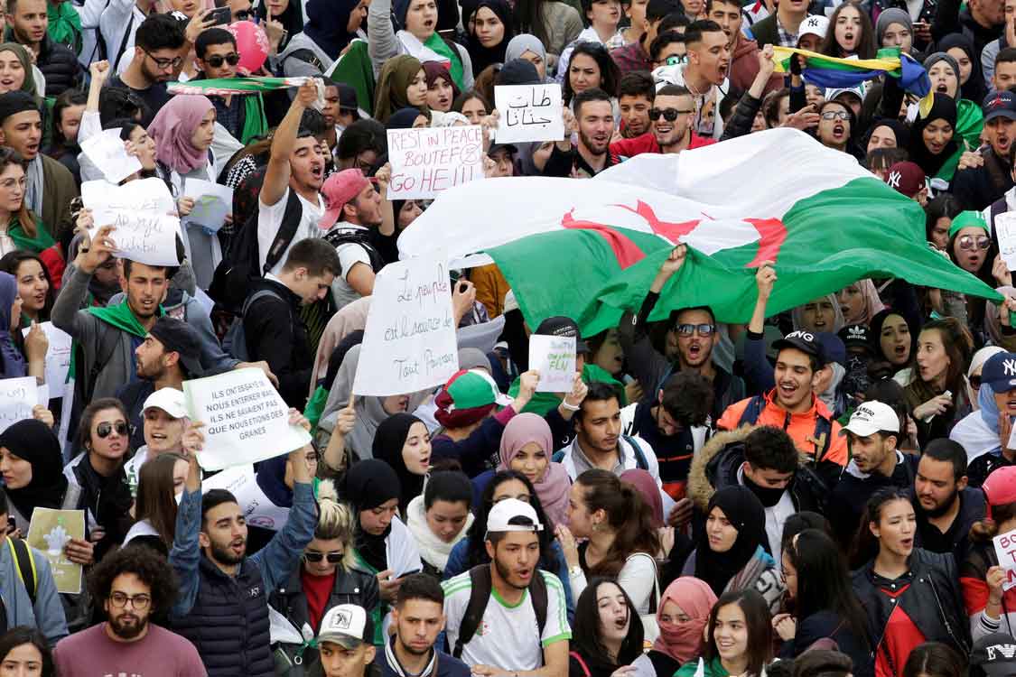 Press Statement – Algeria's Historic Protests - MEDC